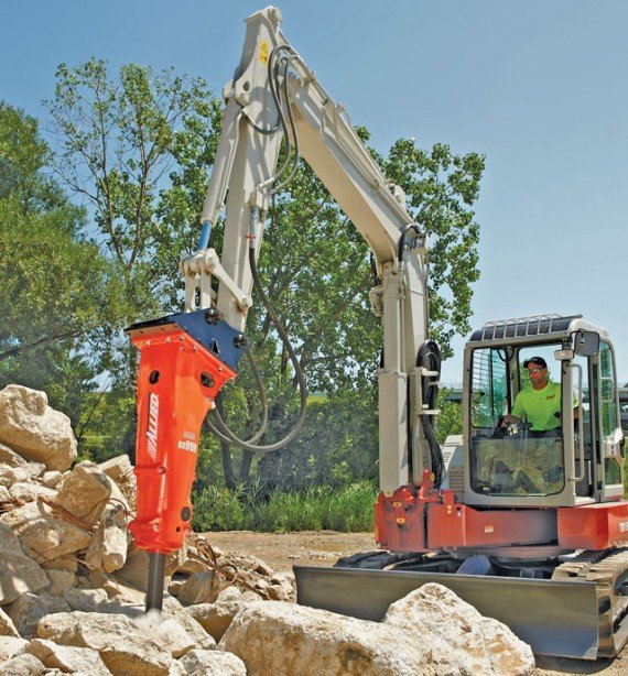 Picking and Pairing Hammer Attachments for Compact Excavators | Utility ...
