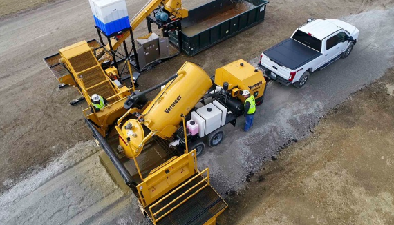 Vermeer Introduces New MUD Hub Slurry Solidification System | Utility ...
