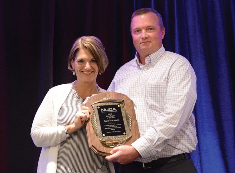 Ditchdigger of the Year - Kara Habrock, L.G. Roloff Construction