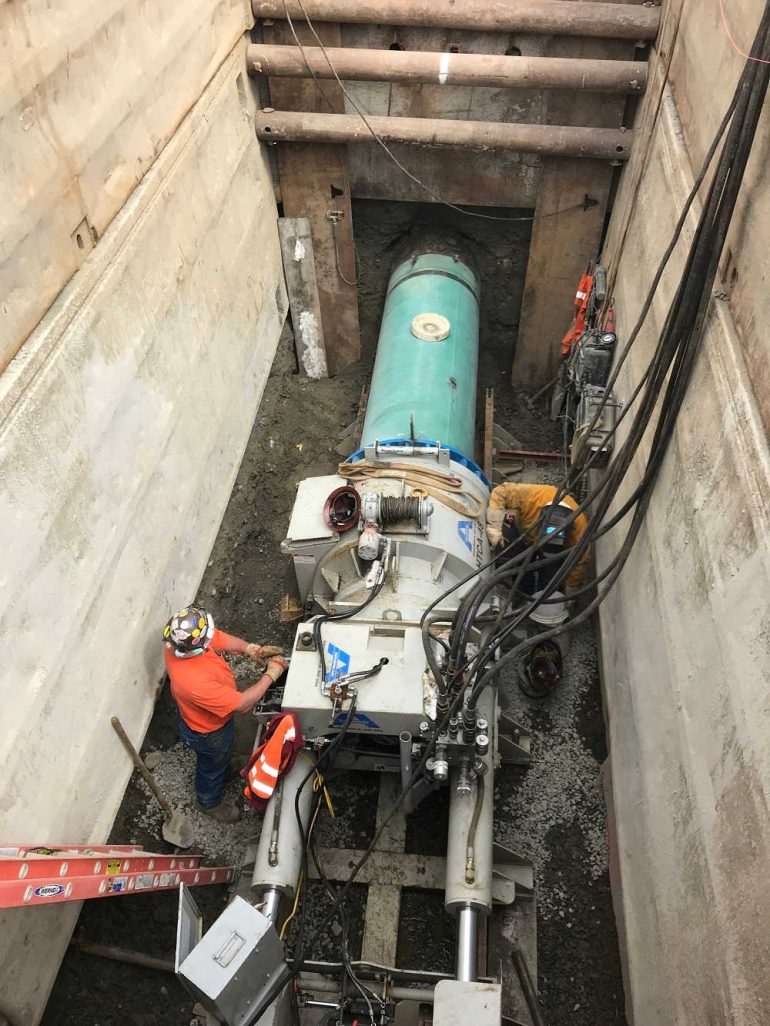 Guided Boring to the Rescue for Emergency Stormwater Replacement