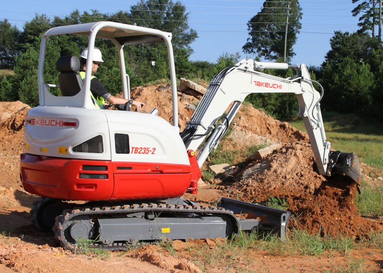 Takeuchi TB235-2 Compact Hydraulic Excavator