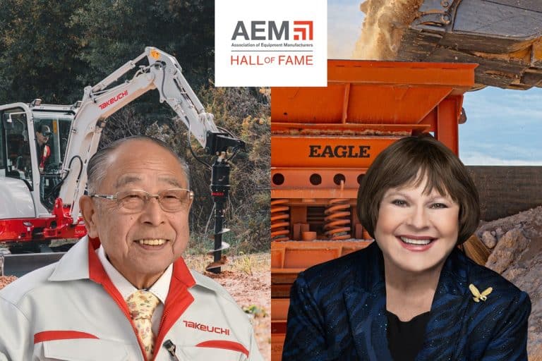 Cobey, Takeuchi Inducted into AEM Hall of Fame